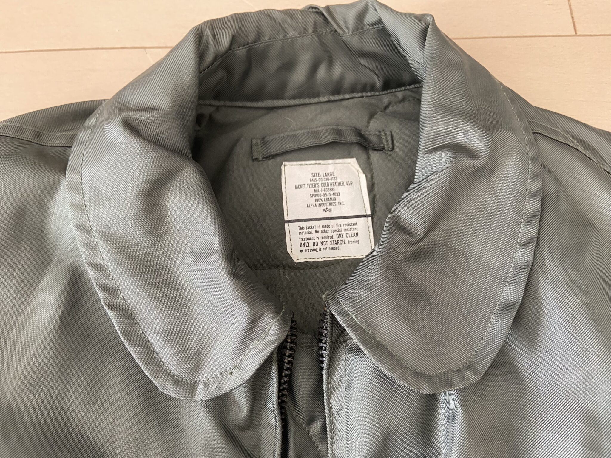 MA-1の後継モデルMA-2【US ARMY CWU-45P】本物の見分け方も解説！ | まるおブログ